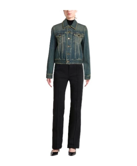 Saint Laurent Denim Long-sleeve Jacket
