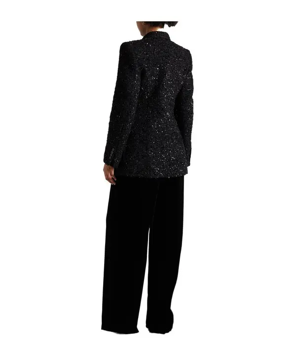 Balenciaga Double-breasted Bouclé Blazer