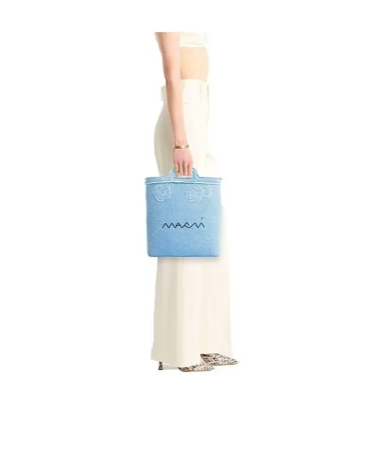 Marni Denim Tote Bag
