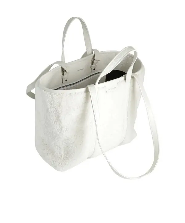 Balenciaga Shearling Tote Bag