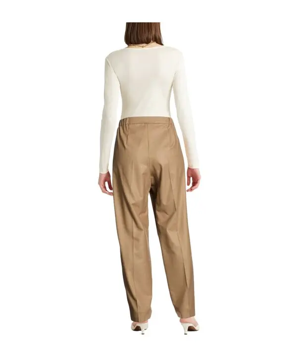 Max Mara Stretch Straight Leg Pants