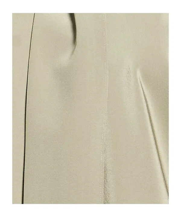 Max Mara Georgette Bow Blouse - Green