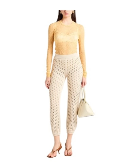 Max Mara Minimal Knit Tapered Pants