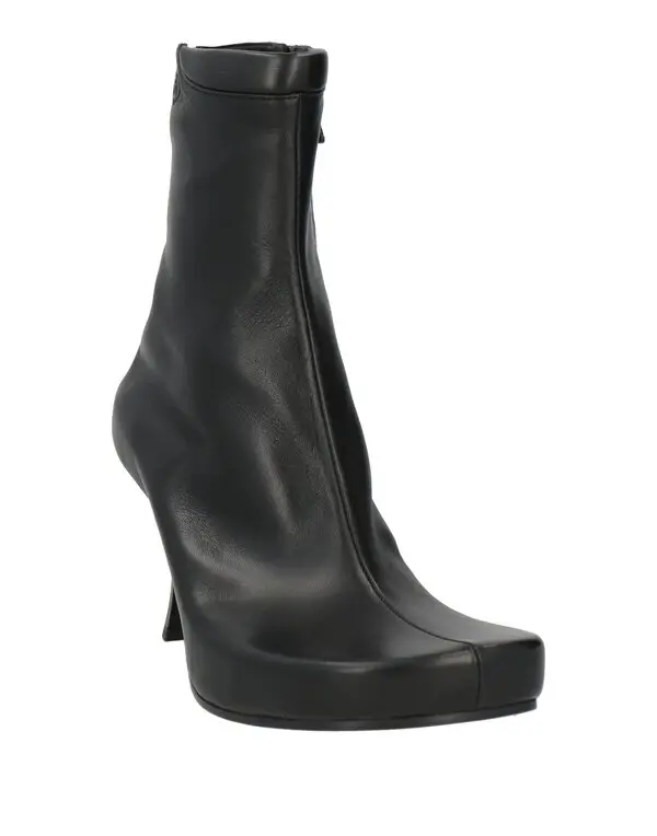Balenciaga Solid Color Ankle Boots