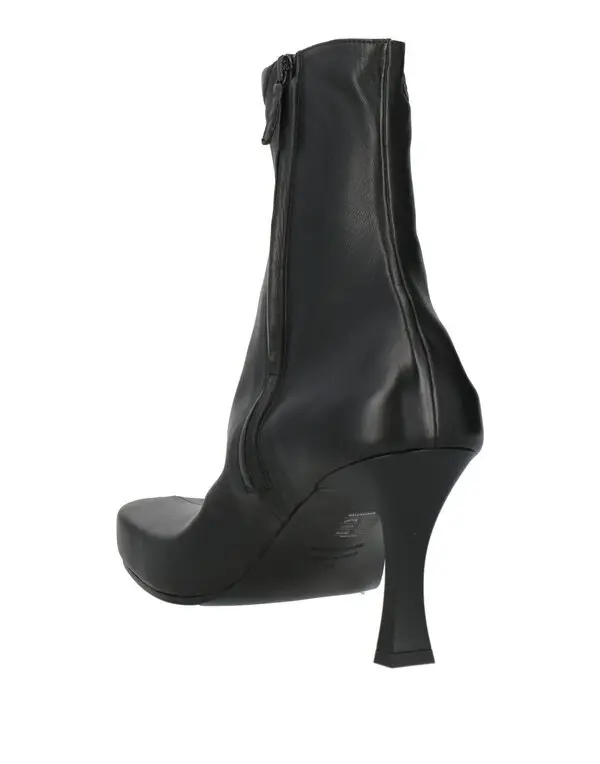 Balenciaga Solid Color Ankle Boots