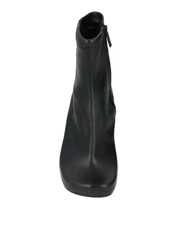 Balenciaga Solid Color Ankle Boots