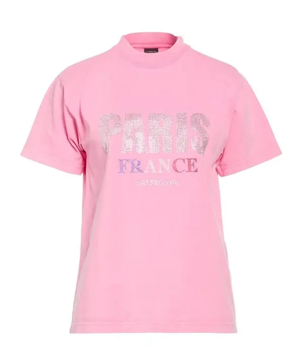 Balenciaga Solid-color Short-sleeve T-shirt