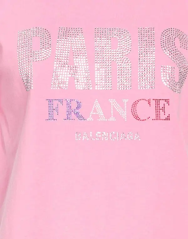 Balenciaga Solid-color Short-sleeve T-shirt
