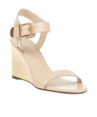 Chloé Minimal Wedge Sandals