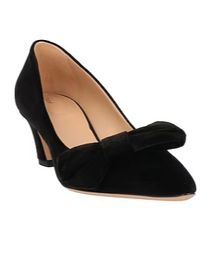Chloé Velvet Bow High Heels