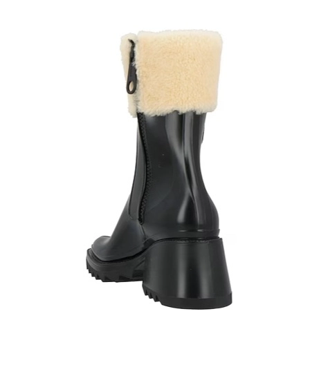 Chloé Two-tone Square-toe Ankle Boots