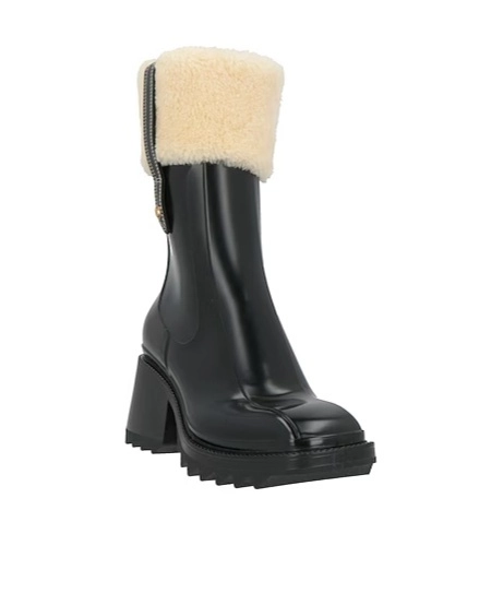 Chloé Two-tone Square-toe Ankle Boots