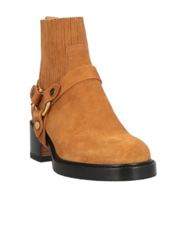 Chloé Minimal Round-toe Ankle Boots