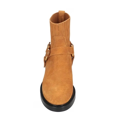 Chloé Minimal Round-toe Ankle Boots