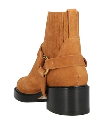 Chloé Minimal Round-toe Ankle Boots