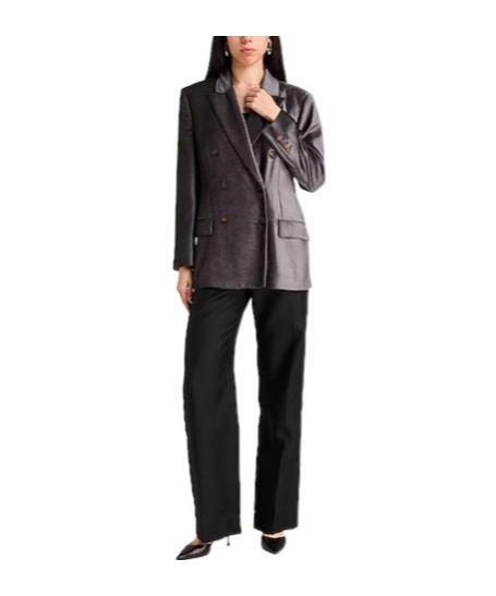 Brunello Cucinelli Velvet Double-breasted Blazer