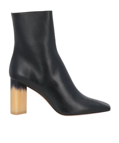 Chloé Minimal Square-toe Ankle Boots