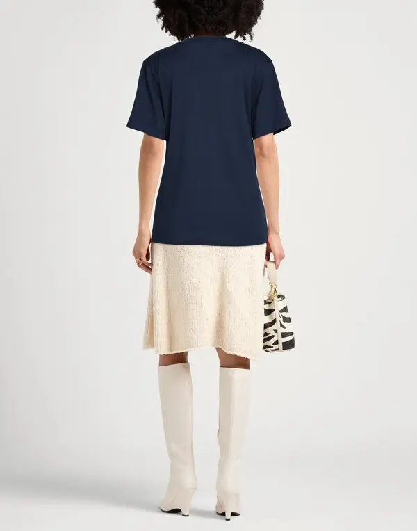 Marni Solid Color Short-sleeve T-shirt