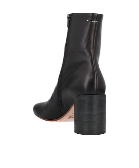 MAISON MARGIELA Minimalist Square-toe Ankle Boots