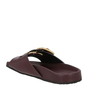 Chloé Minimal Round-toe Sandals - Black