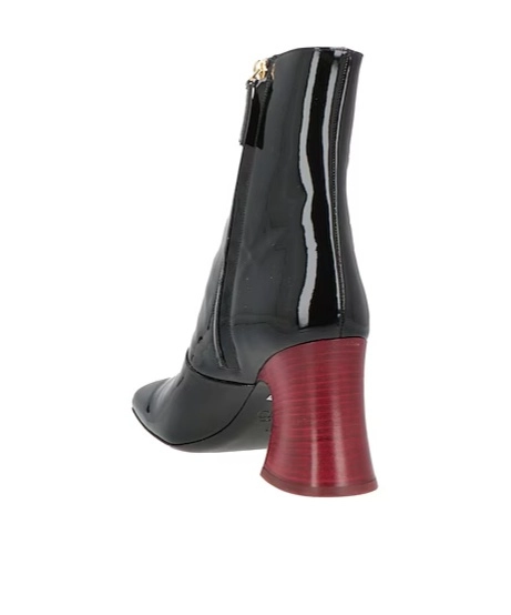 Chloé Two-tone Square-toe Ankle Boots