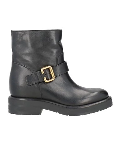 Chloé Minimal Riding Ankle Boots - Black