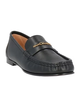 Chloé Minimal Round-toe Loafers