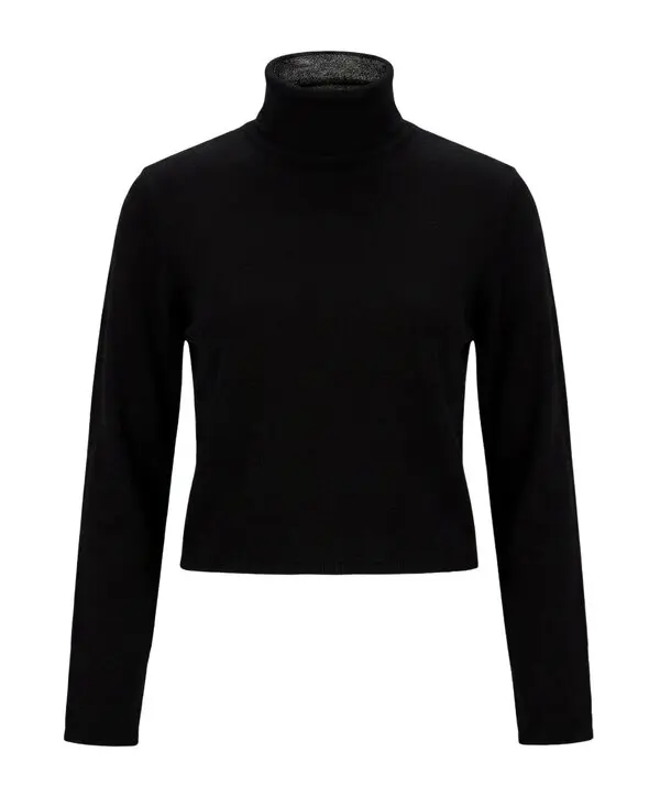 MAISON MARGIELA Lightweight Long Sleeve Knit Sweater - Black