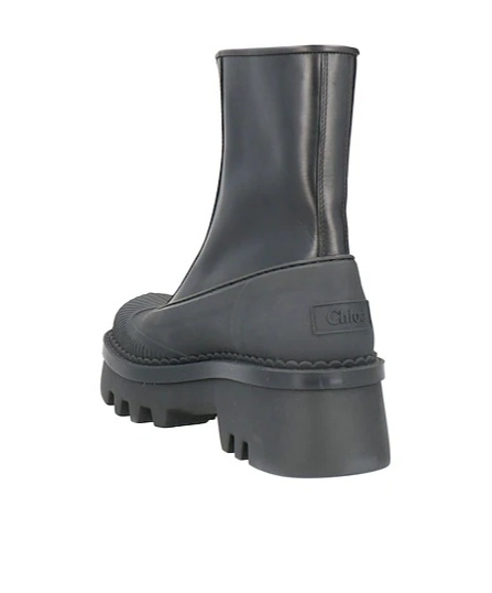 Chloé Solid Color Platform Boots