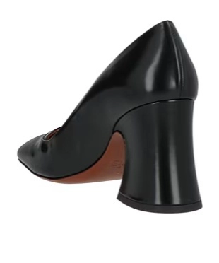 Chloé Minimal Glossy Leather Shoes