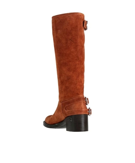 Chloé Round-toe Block Heel Boots