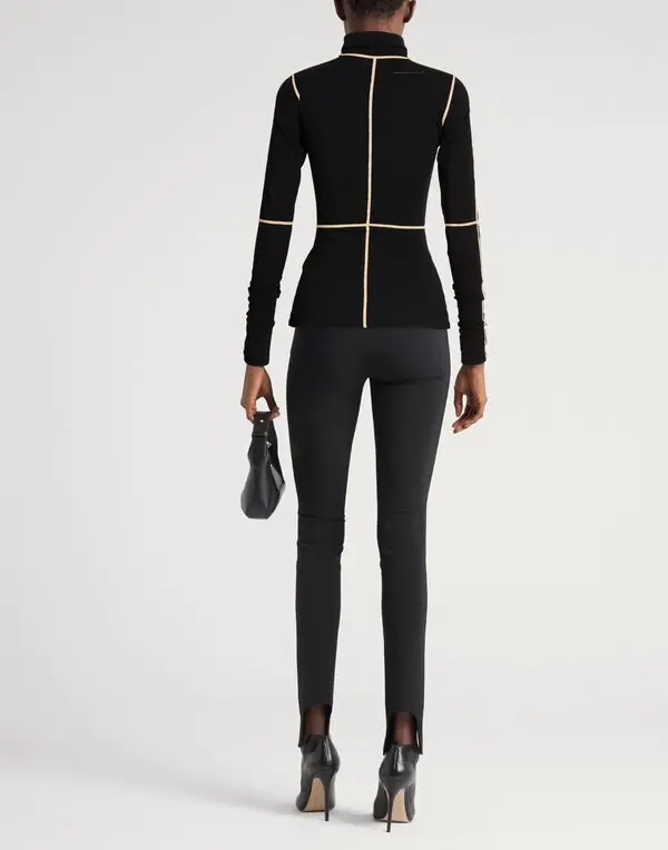 MAISON MARGIELA Solid-color Long-sleeve T-shirt