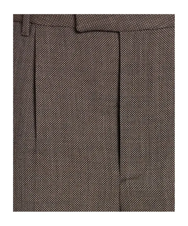 MAISON MARGIELA Geometric Print Straight Leg Trousers