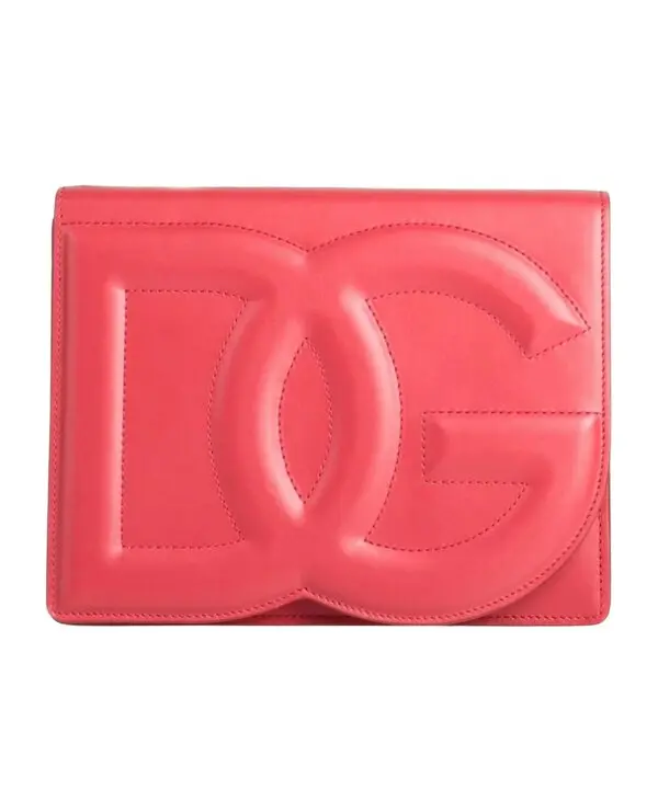 Dolce & Gabbana Compact Leather Clutch - Red