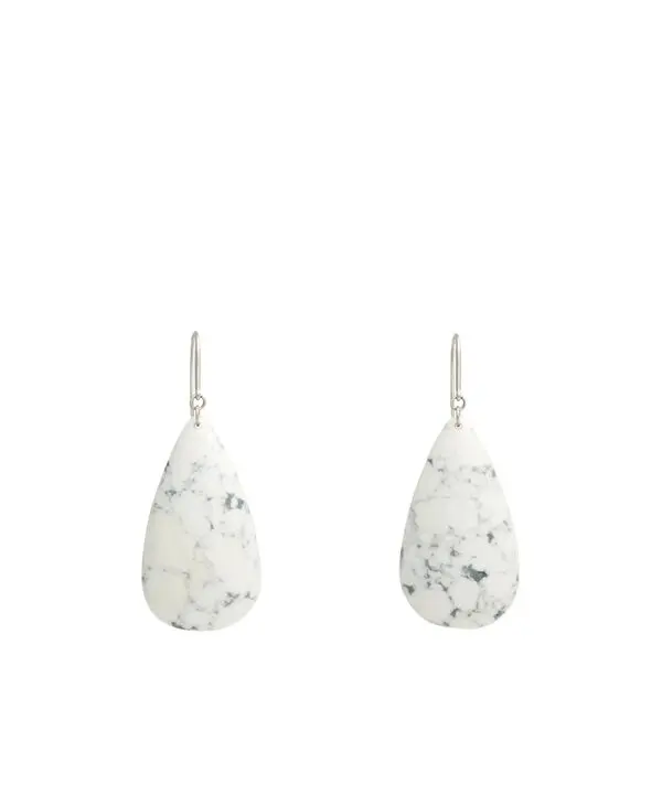 Isabel Marant Étoile Hook-style Dangle Earrings - Grey