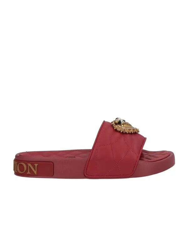 Dolce & Gabbana Slide Sandals - Red