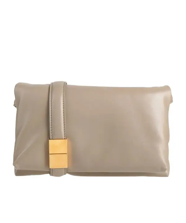 Marni Solid Color Crossbody Bags - Grey