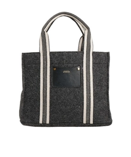 Isabel Marant Étoile Woolen Tote Bag - Black