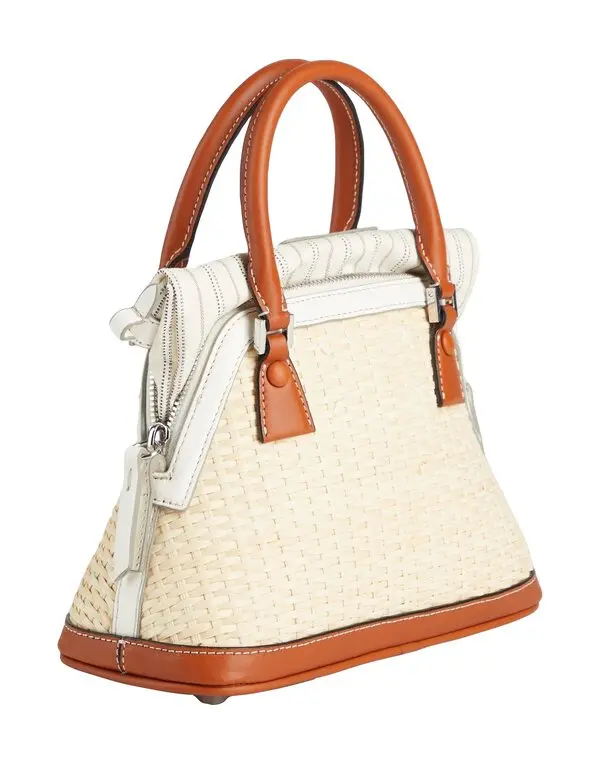 MAISON MARGIELA Strawleather Handbag