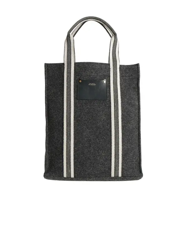 Isabel Marant Étoile Two-tone Large Tote Bag - Black