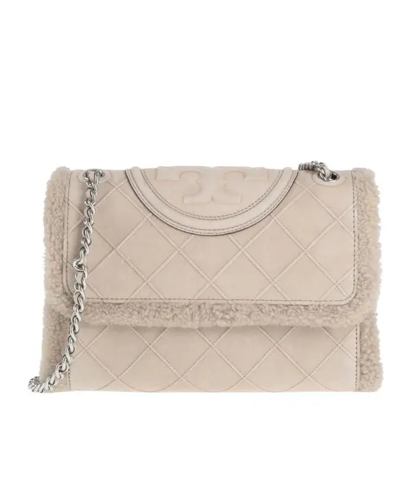 Tory Burch Medium Suede Shoulder Bag