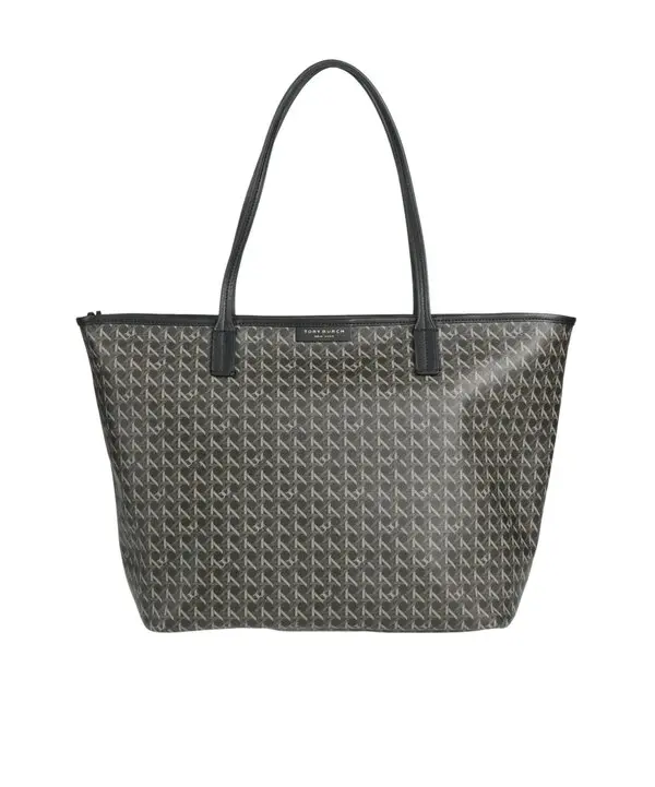 Tory Burch Printed Tote Bag - Black