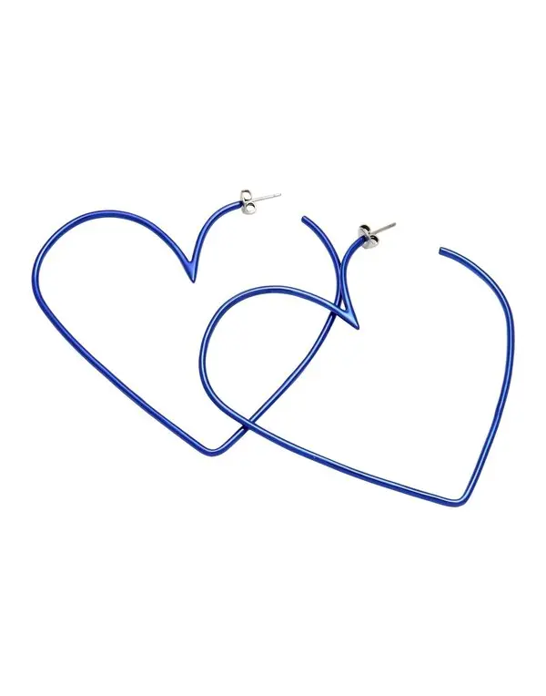 Isabel Marant Étoile Heart Motif Stud Closure Earrings