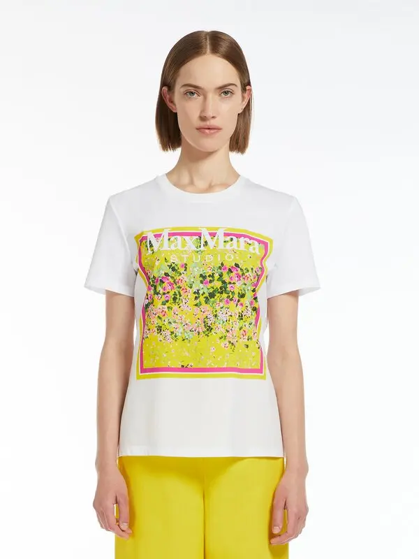 Max Mara Short-sleeved T-shirt With Round Neck
