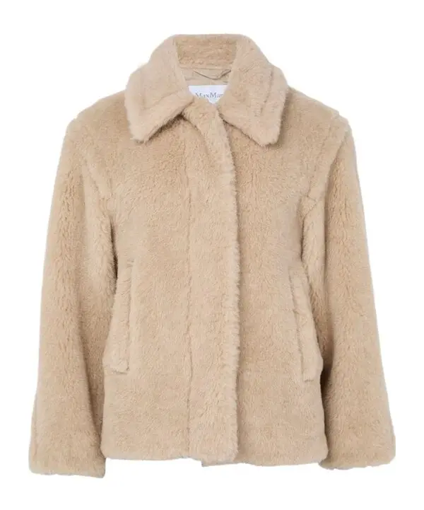 Max Mara Teddy Cropped Coat