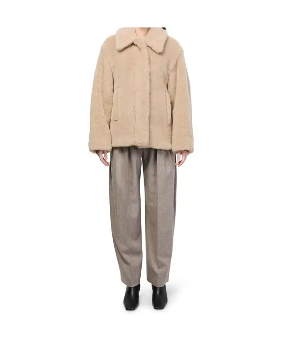 Max Mara Teddy Cropped Coat