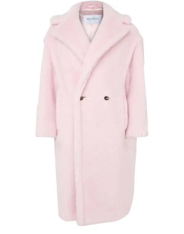 Max Mara Teddy Tedgirl Coat - Pink