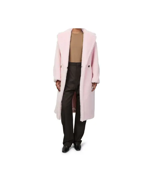 Max Mara Teddy Tedgirl Coat - Pink