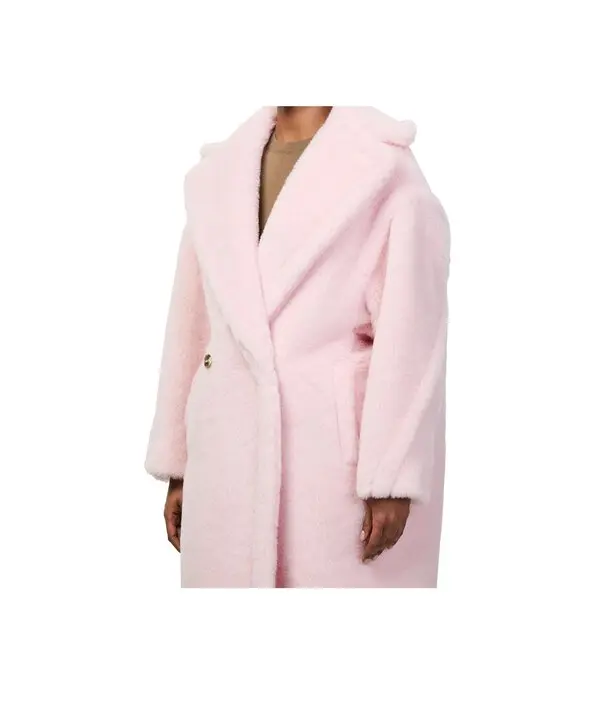 Max Mara Teddy Tedgirl Coat - Pink