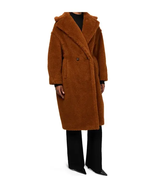 Max Mara Teddy Tedgirl Coat - Brown